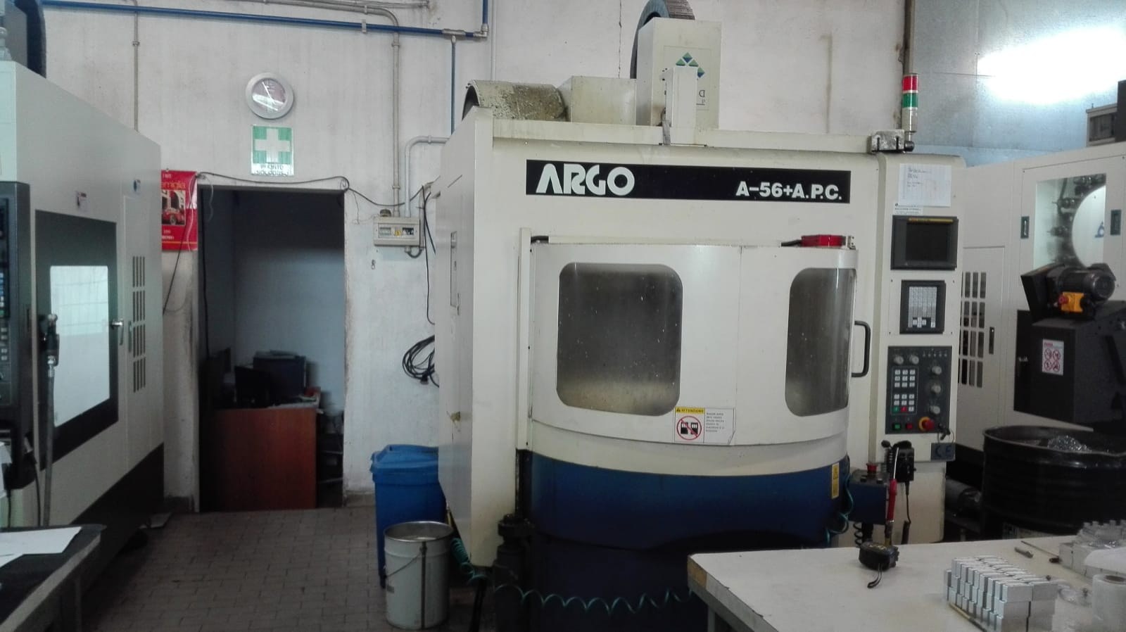 Vertical machining center ARGO A56 APC | GMV Macchine Utensili