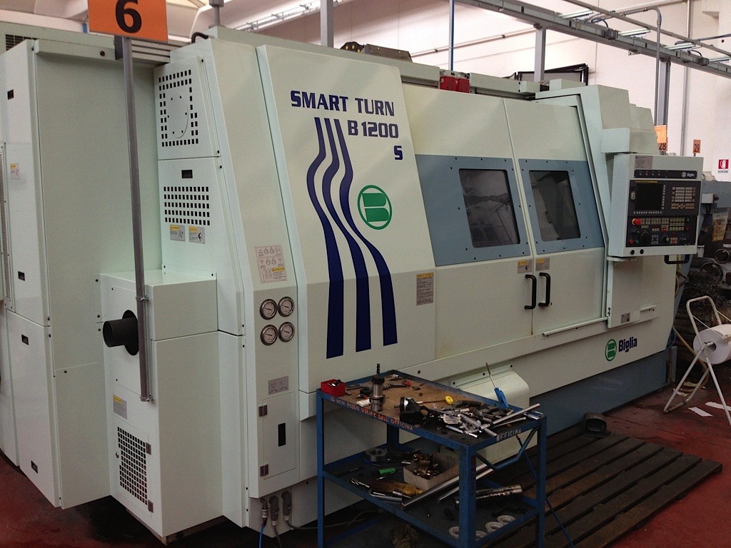 Tornio a controllo numerico BIGLIA SMART TURN 1200 S | GMV Macchine Utensili