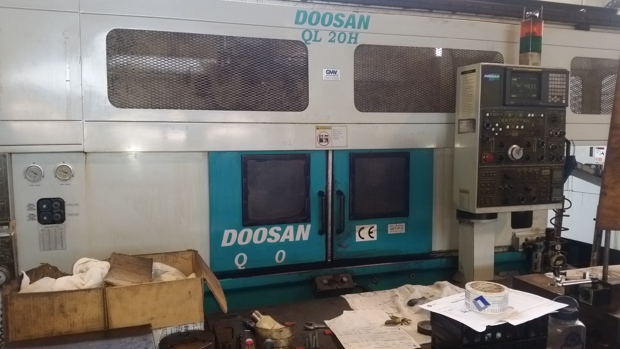 Cnc lathe DOOSAN QL 20 H | GMV Macchine Utensili