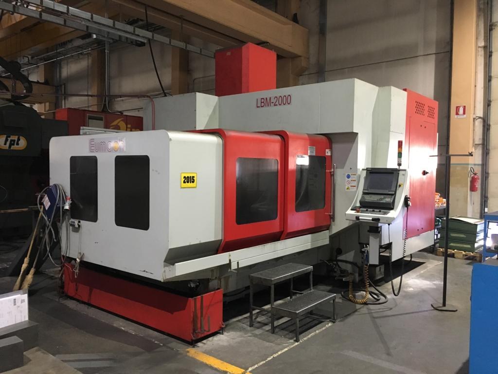 Vertical machining center EUMACH LBM 2000 | GMV Macchine Utensili