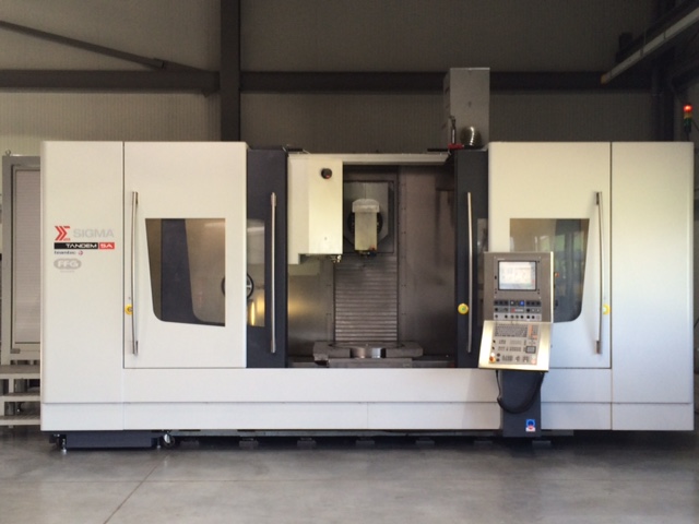 Vertical machining center SIGMA TANDEM 5A | GMV Macchine Utensili