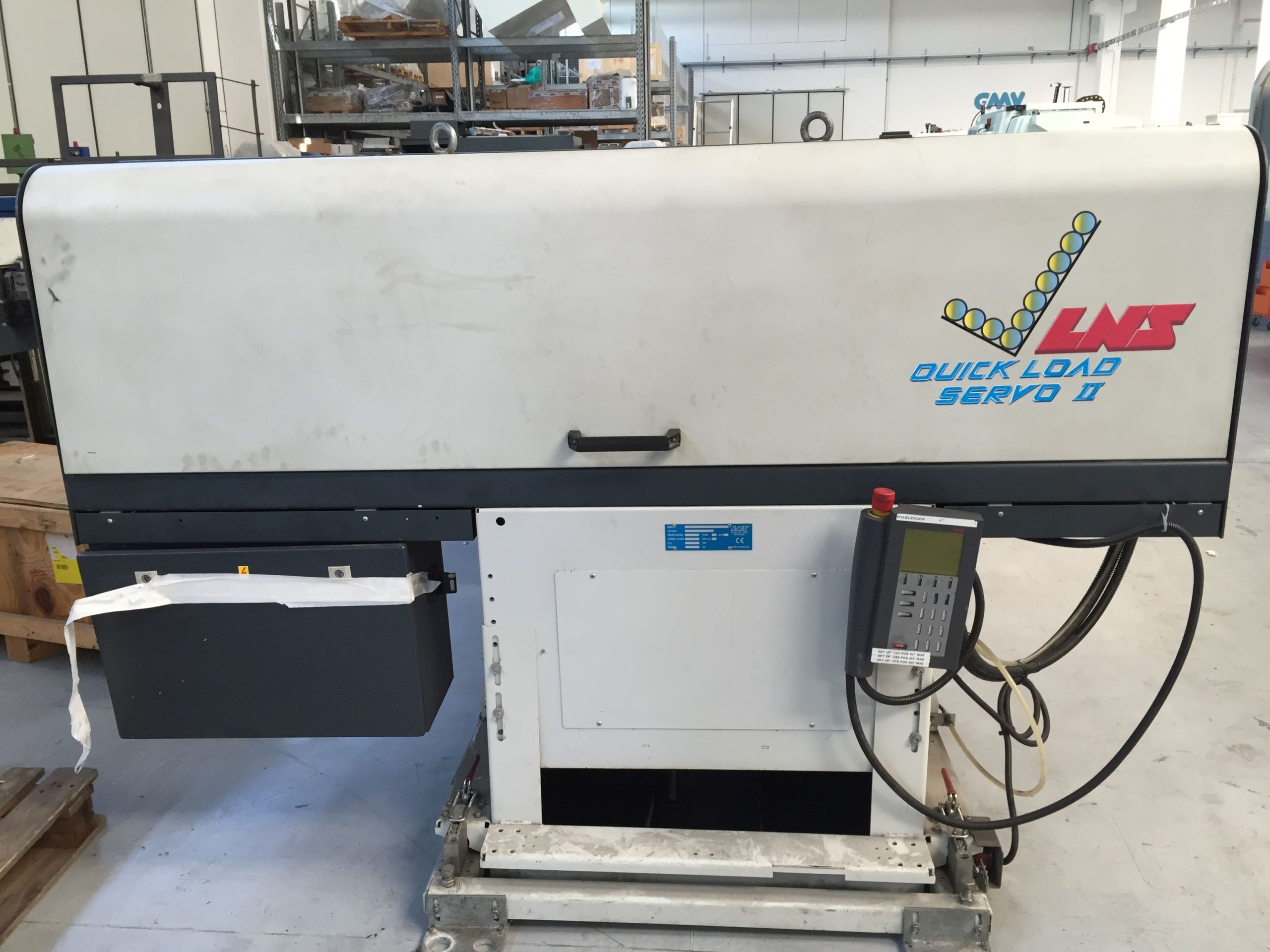 Barfeeder LNS QUICKLOAD SERVO II | GMV Macchine Utensili