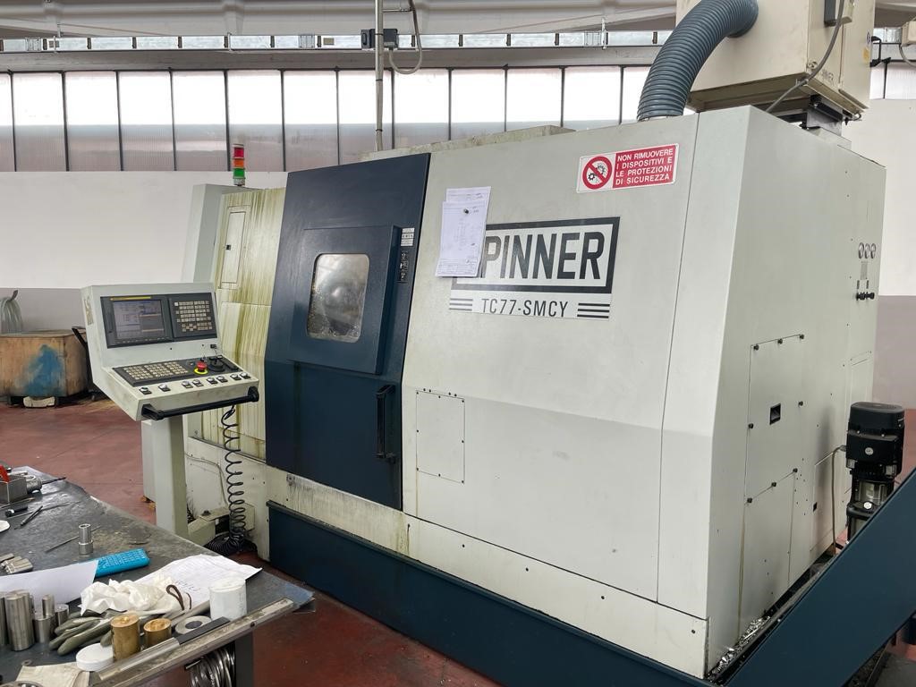 Tornio a controllo numerico SPINNER TC77 SMCY | GMV Macchine Utensili