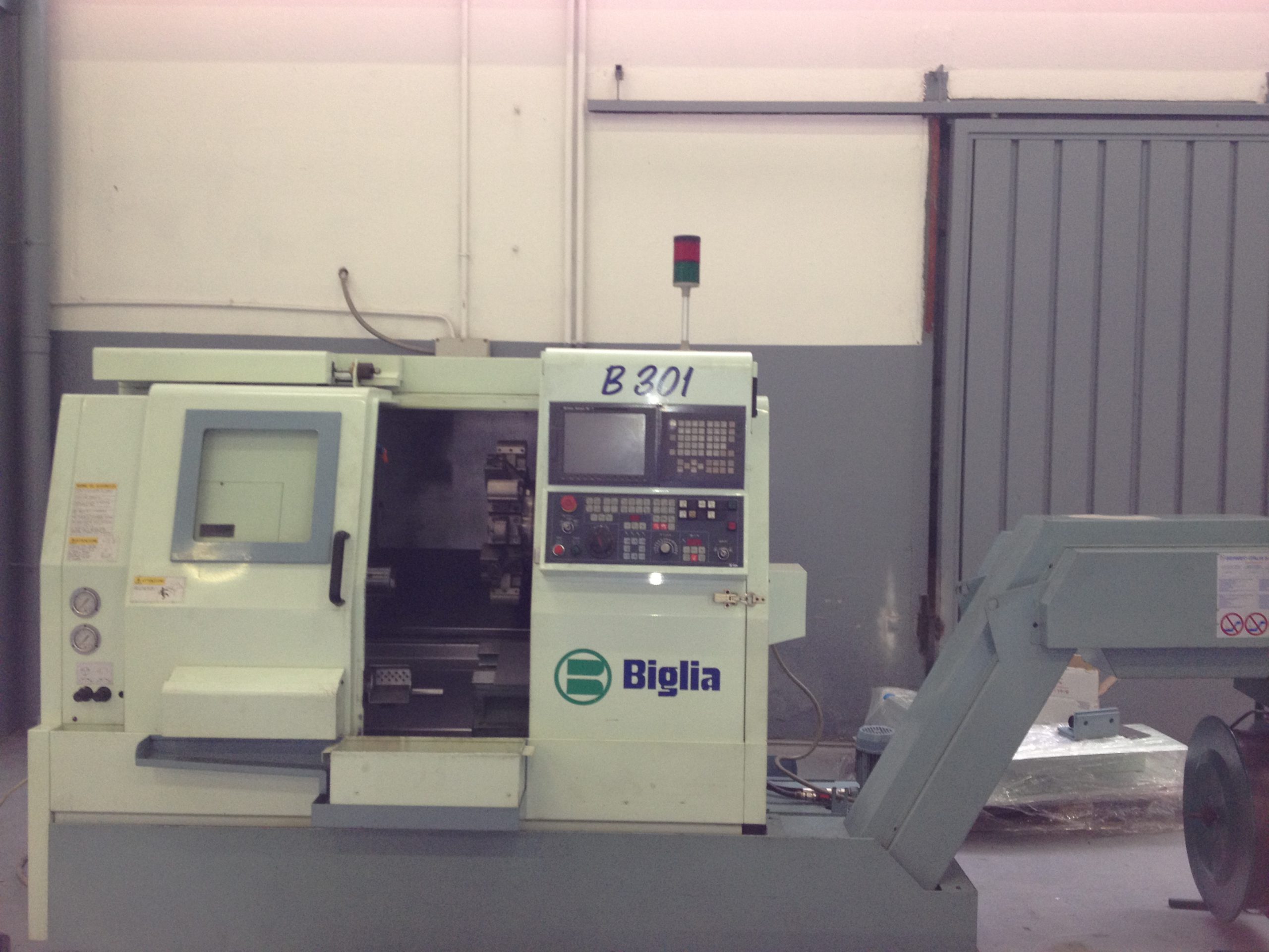 Tornio a controllo numerico BIGLIA B301 | GMV Macchine Utensili