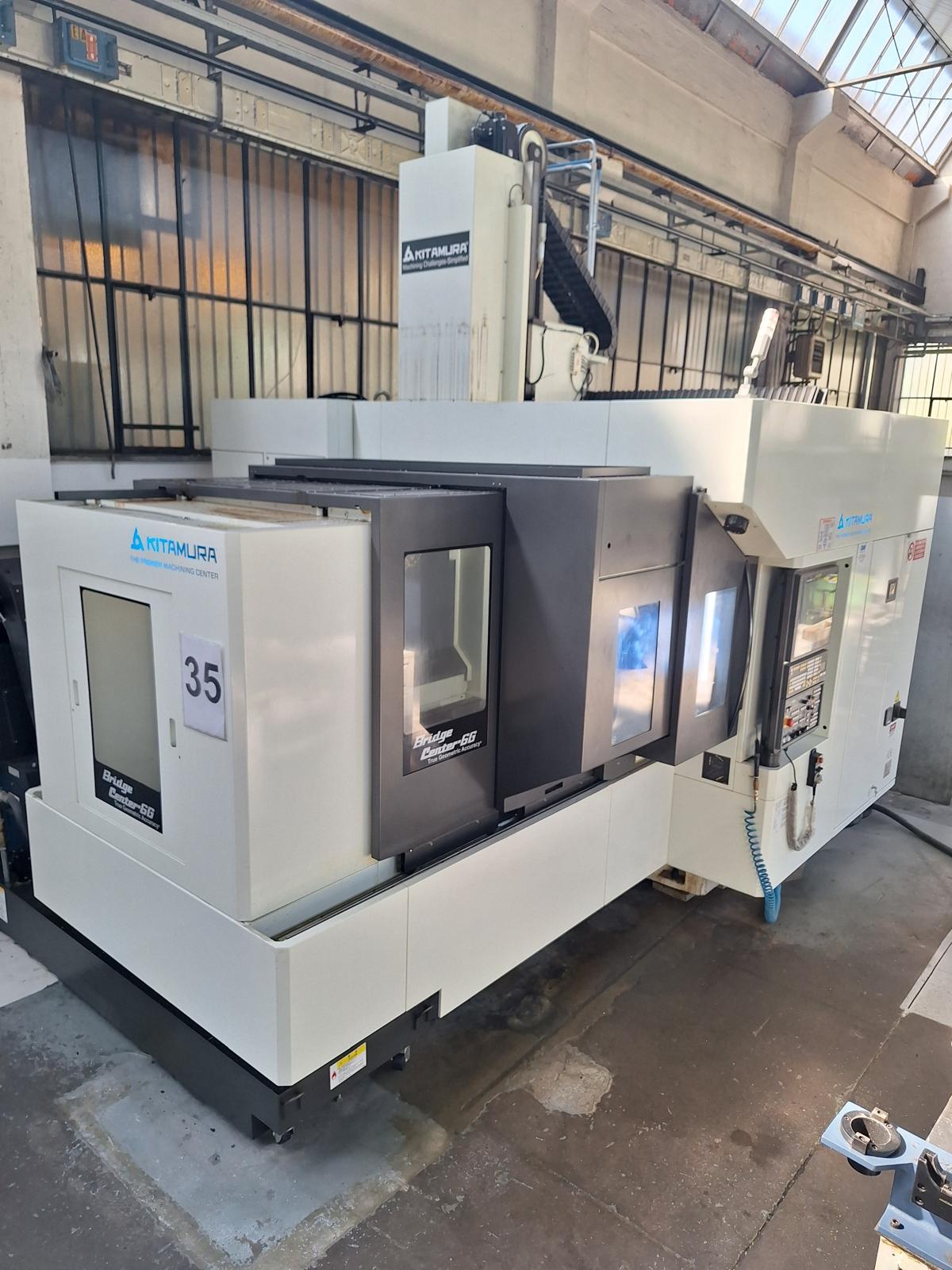 Centro di lavoro verticale KITAMURA BRIDGECENTER 6G#50 | GMV Macchine Utensili