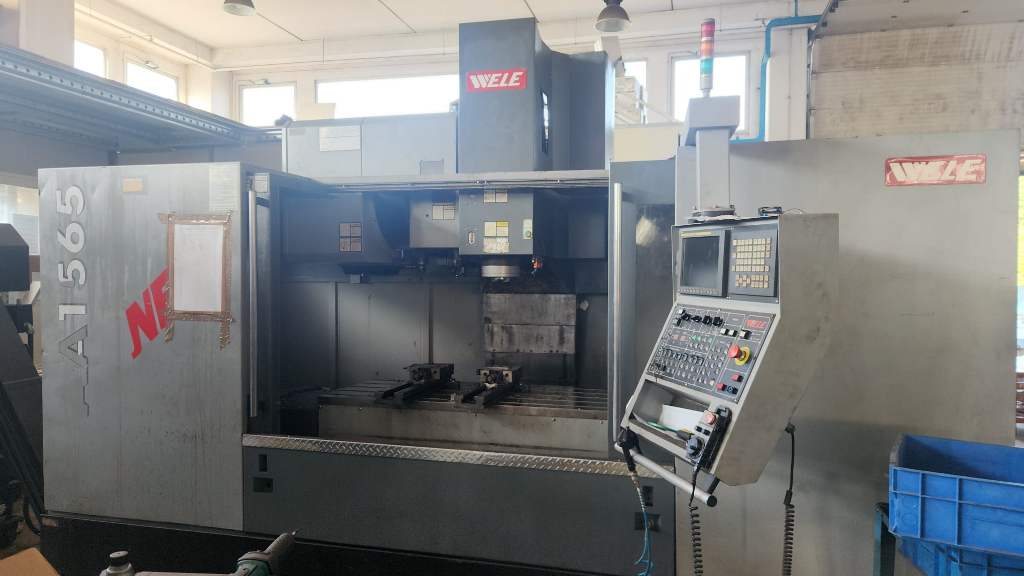 Centro di lavoro verticale WELE AA1565#50 | GMV Macchine Utensili