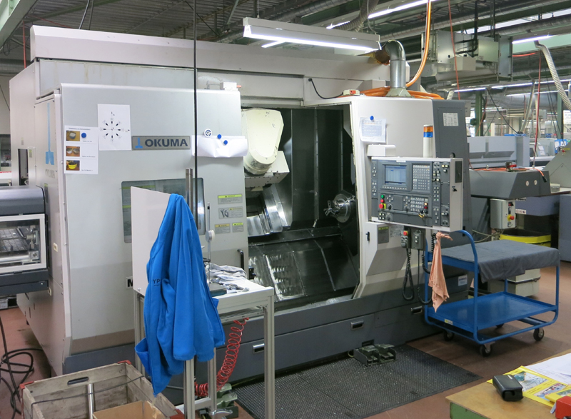 Centro di tornitura e fresatura OKUMA MACTURN 250 W | GMV Macchine Utensili